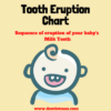 Tooth Eruption Chart (Milk/Baby Teeth) - DentistMaa
