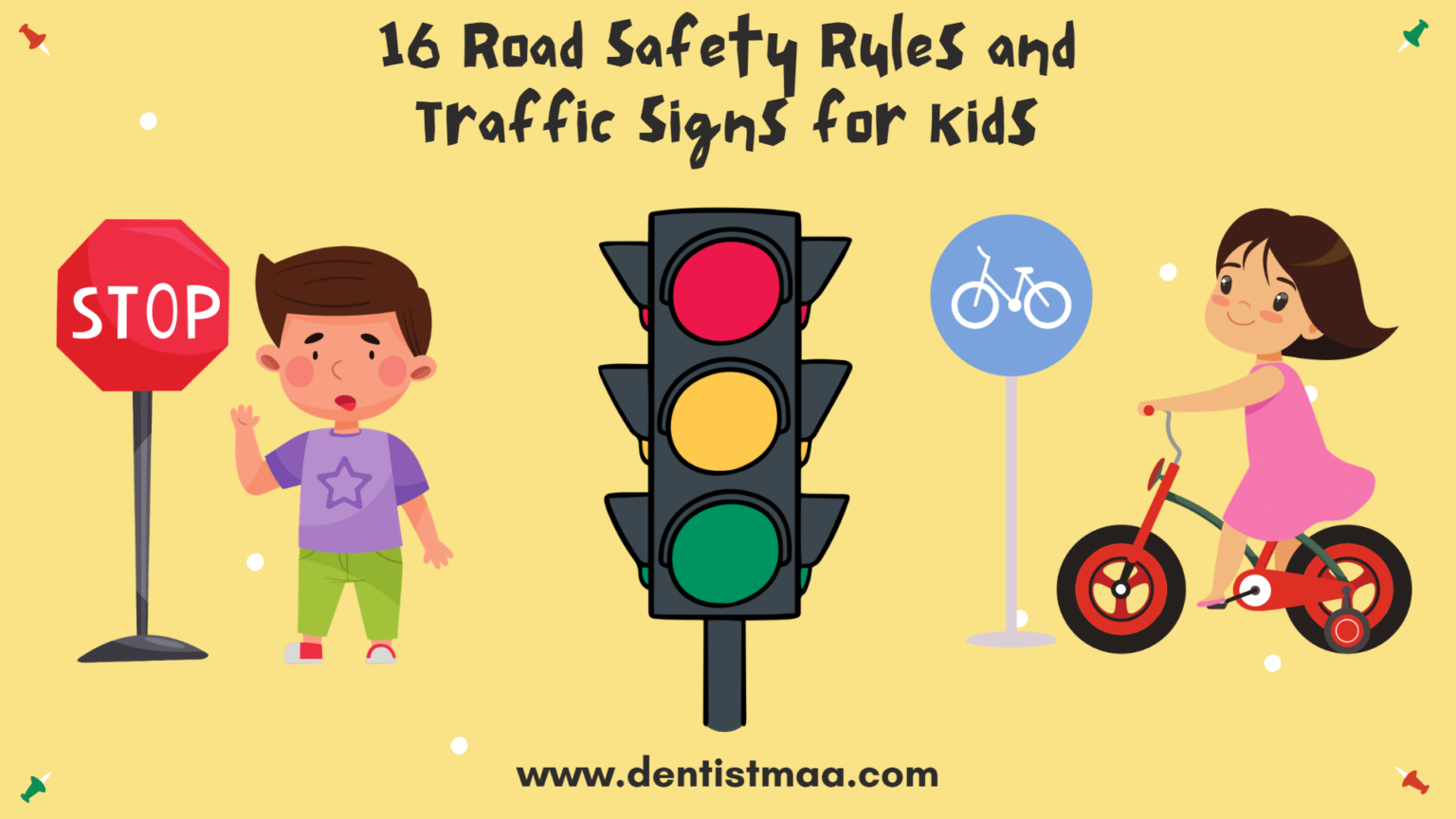 16 Road Safety Rules And Traffic Signs For Kids 16 Road Safety Rules And Traffic Signs For Kids
