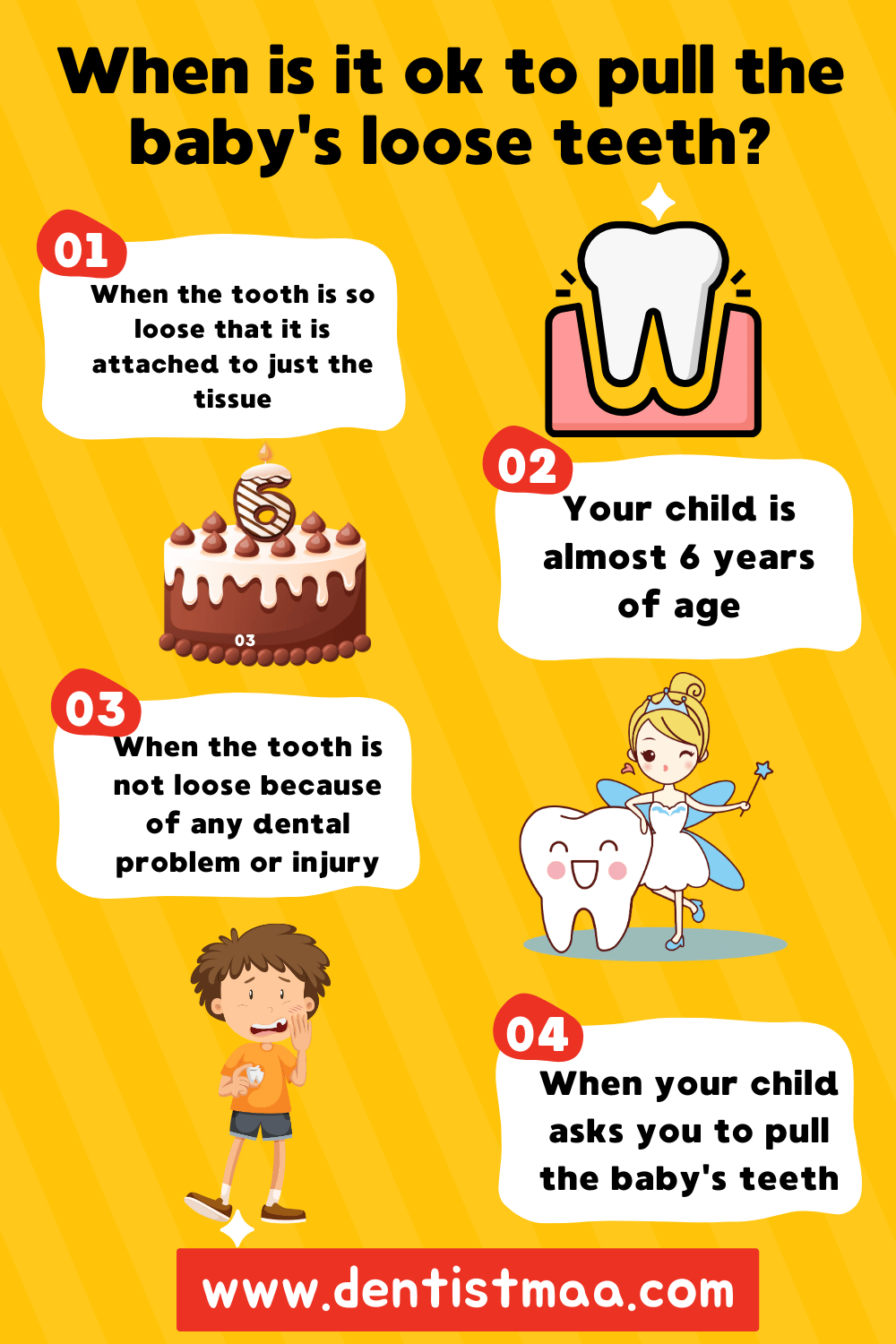 What To Do If Your Child’s Loose Teeth Won’t Fall Out? - DentistMaa